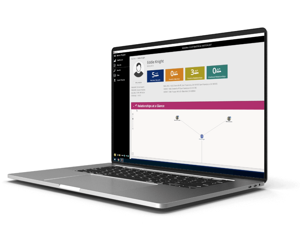 Senzing entity resolution 15-minute trial | Senzing