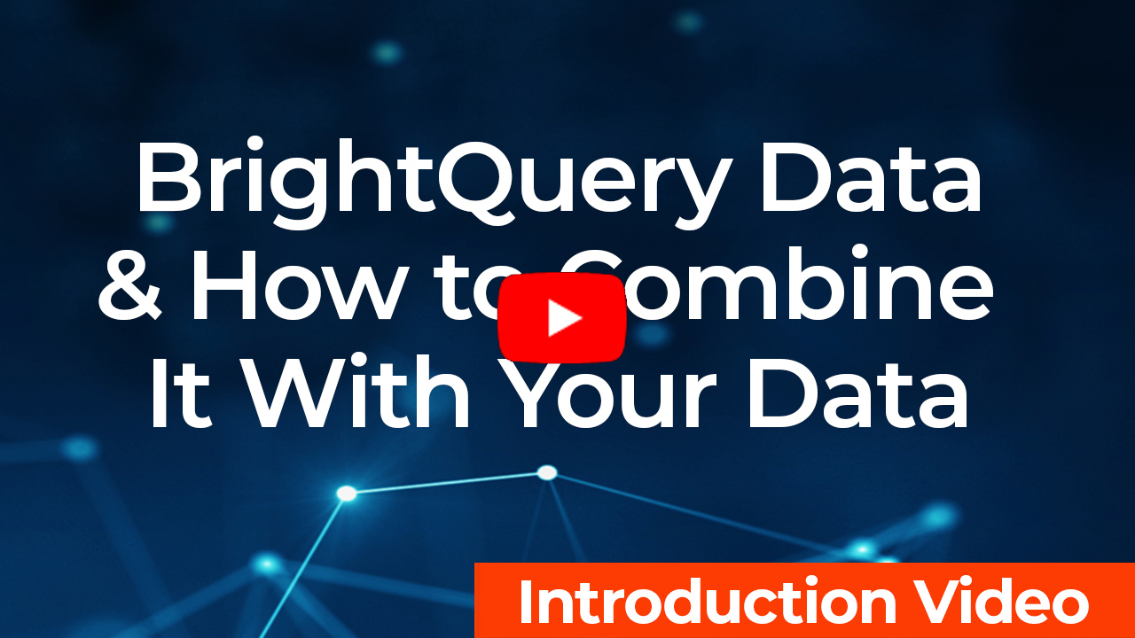 Combine BrightQuery Data Using Senzing JSON